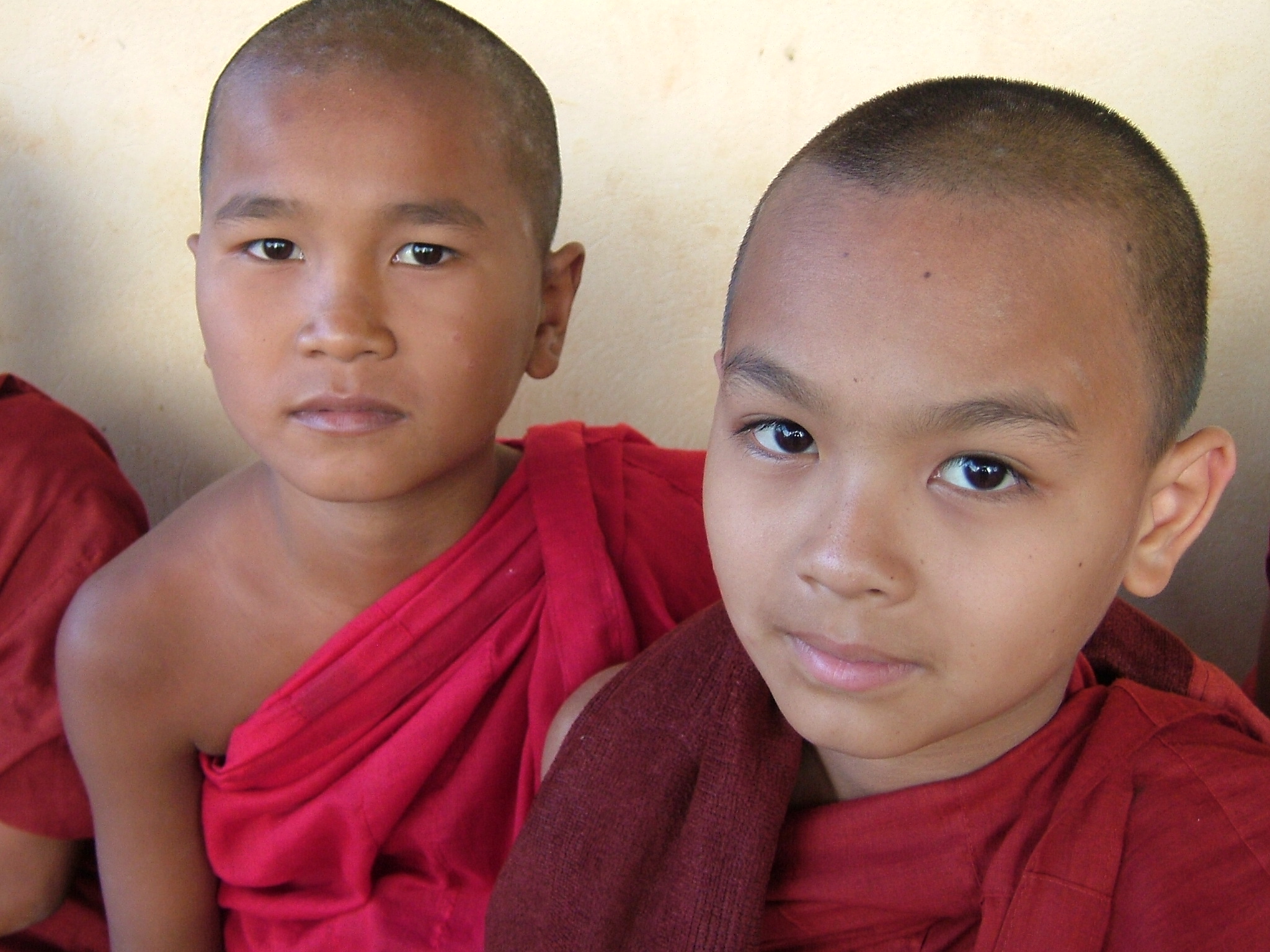Young Burmese Monks | SpiritHeal Institute