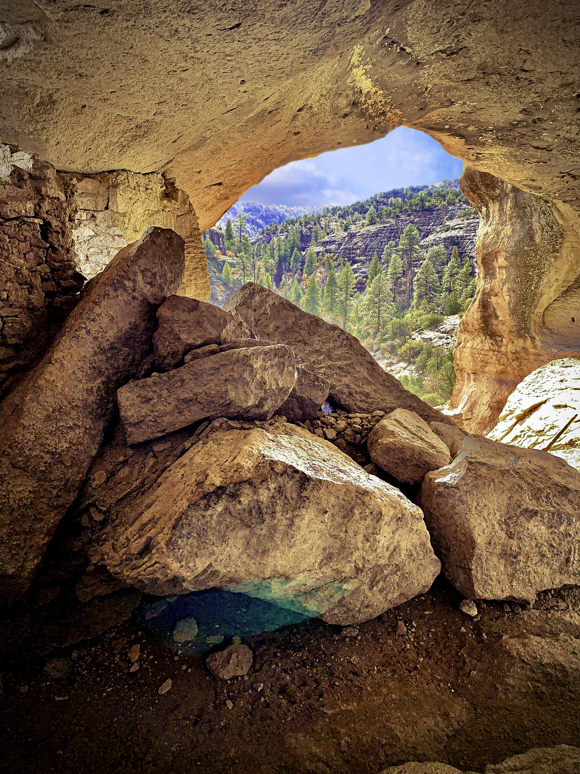 Gila Cliff Dwellings Ship 1 | SpiritHeal Institute
